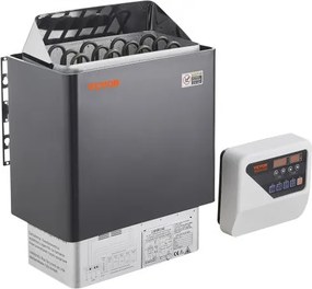 6 kW elektrický saunový topný kamna Digitální ovladač pro domácí lázně 5-9 m³