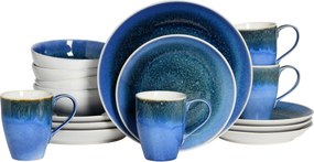 XXXLutz KOMBINOVANÁ SOUPRAVA Caldera blau 16dílné Creatable - Online Only nádobí - 007768063701