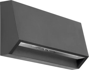 Venkovní svítidlo nástěnné ORNO AD-OP-6191L4, IP65, 4000K, 170lm, antracit