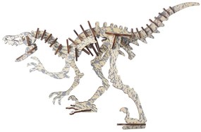 Woodcraft construction kit Woodcraft Dřevěné 3D puzzle Peinonychus