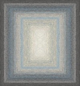 Kusový koberec vlněný Agnella Agnus Zeha šedý Rozměr: 200 x 200 cm