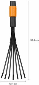 Fiskars QuikFit Hrábě vějíř úzký, 38,4cm (135552) 1001412