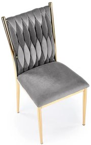 HALMAR K436 židle šedá