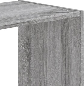 Knihovna šedá sonoma 102 x 32 x 108 cm kompozitní dřevo 3307842