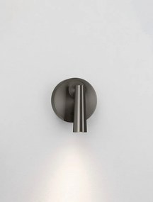 Šedé hliníkové LED bodové svítidlo s ohybatelnou konstrukcí 7x10 cm Tico – Nova Luce