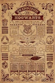 Postershop Plakát - Harry Potter (Quidditch At Hogwarts)