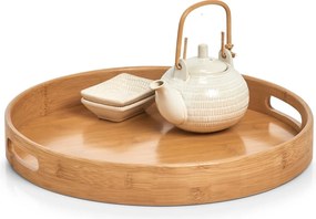 Servírovací  tác, bambusový ,  Ø 38 cm, ZELLER