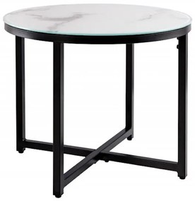 Elegance příruční stolek bílý 50 cm