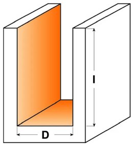 CMT C912 Drážkovací fréza dlouhá - D15x31,7 L66 S=8 HW