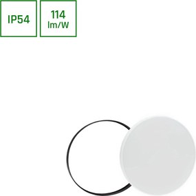 kulatý Stropní Svítidlo Spectrum , bílá, černá
