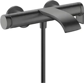 Hansgrohe Vivenis kartáčovaný černý chrom / Vanová baterie / Pákové ov