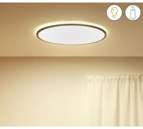 WiZ - LED Stmívatelné stropní svítidlo SUPERSLIM LED/32W/230V černá Wi-Fi