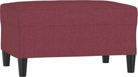 vidaXL Podnožka 70 x 55 x 41 cm textil [349309] Barva: krémová