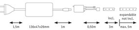 Paulmann 70624 - LED/20W Stmívatelný pásek MAXLED 3m 230V + DO