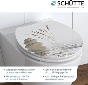 Eisl Sanitär WC prkénko MDF Soft Close Balance High Gloss 80522