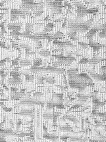 NORTHRUGS, Kusový koberec Duet Kona 106249 White/Gray - na ven i na doma, 120x170, šedá, chodba / předsíň