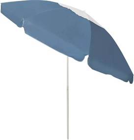 Plážový slunečník modrý 240 cm 314712
