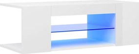 vidaXL TV skříňka s LED osvětlením 90 x 39 x 30 cm [804244] Barva: šedá sonoma