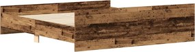 Rám postele bez matrace Staré dřevo 160x200cm Technické dřevo 3328754