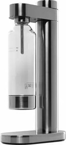Stelton Brus Carbonator stříbrná / výrobník sody / bez láhve / bez CO2