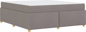 Rám postele Taupe 180 x 200 cm textil 3399374