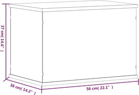 Průhledná reklamní krabice 56 x 36 x 37 cm akrylová 154928