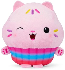 Gábinin Kouzelný Domek Kočička Muffin 25 cm, růžová, plyš