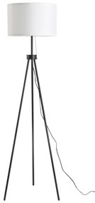 HOMCOM Stojací lampa trojnožka, černá-bílá, 152 cm