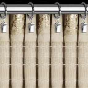 ZATEMŇOVACÍ ZÁVĚS NA PÁSCE CELIA 140X270 CM VZOROVANÁ