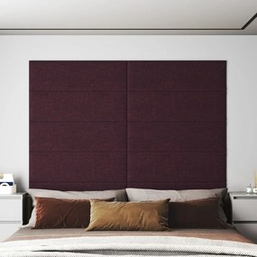 vidaXL Nástěnné panely 12 ks 90 x 30 cm textil 3,24 m² [343901] Barva: Světle žlutá