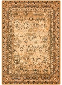 Kusový koberec vlněný Dywilan Omega Kashmir Krémový Rozměr: 235x350 cm