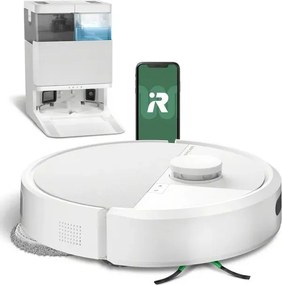 iRobot Roomba Plus 405 Combo + AutoWash dock - white - Robotický vysavač s mopem