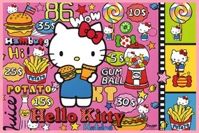 TREFL Puzzle Hello Kitty a přátelé / 2x200 dílků / 41 x 27,5 cm / od 7