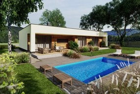 Skimmerový bazén QBIG BENEFIT 3 x 6 x 1,5 m - Šedý