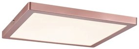 P 70873 Atria LED panel hranatý 24W růžovo-zlatá stmívatelný 708.73 - PAULMANN