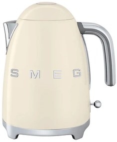 Rychlovarná konvice Smeg 50's style KLF03CREU / 2400 W / 1,7 l / lesklá krémová