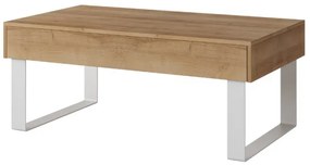 Gibmeble konferenční stolek Calabrini barevné varianty dub zlatý / dub zlatý