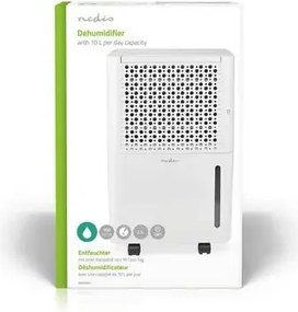 Nedis Odvlhčovač / 10 l-Den / Odvlhčování / Automatické / Sušení prádl