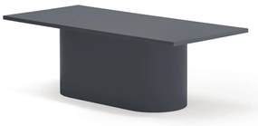 Antracitový konferenční stolek 50x111 cm Totem – Teulat