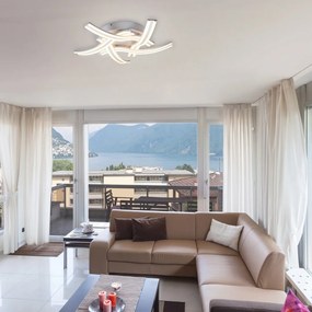 Rabalux Bílé stropní LED svítidlo Tulio 550mm 60W 5890