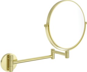 Deante Round kosmetické zrcátko 23.2x28.2 cm kulatý zlatá ADR_R811