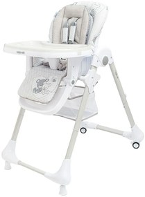 Jídelní židlička Baby Mix Infant grey
