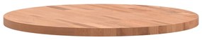 Stolní deska Ø 60 x 2,5 cm kulatá masivní bukové dřevo - Default Title