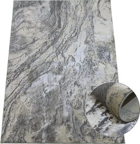 BE Koberec Allianz 6307 GREY - šedý obdélníkový Rozměr: 240x330 cm