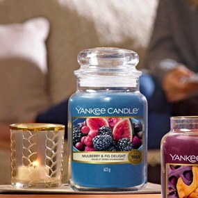 Yankee Candle - vonná svíčka Mulberry & Fig Delight (Lahodné moruše a fíky) 623g