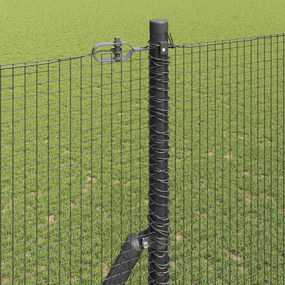 Zemní upevnění svařované drátěné ploty 50 x 1,4 m Šedá Síťovina 3351887