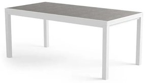 Zahradní stůl TOLEDO/hliník bílá