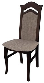 Židle JK45, Barva dřeva: ořech, Potah: ekokůže Soft 010