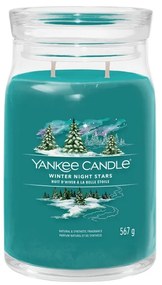 Yankee Candle Signature svíčka velká Winter Night Stars, 567g