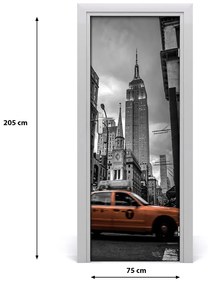 Fototapeta samolepící na dveře New York 75x205 cm